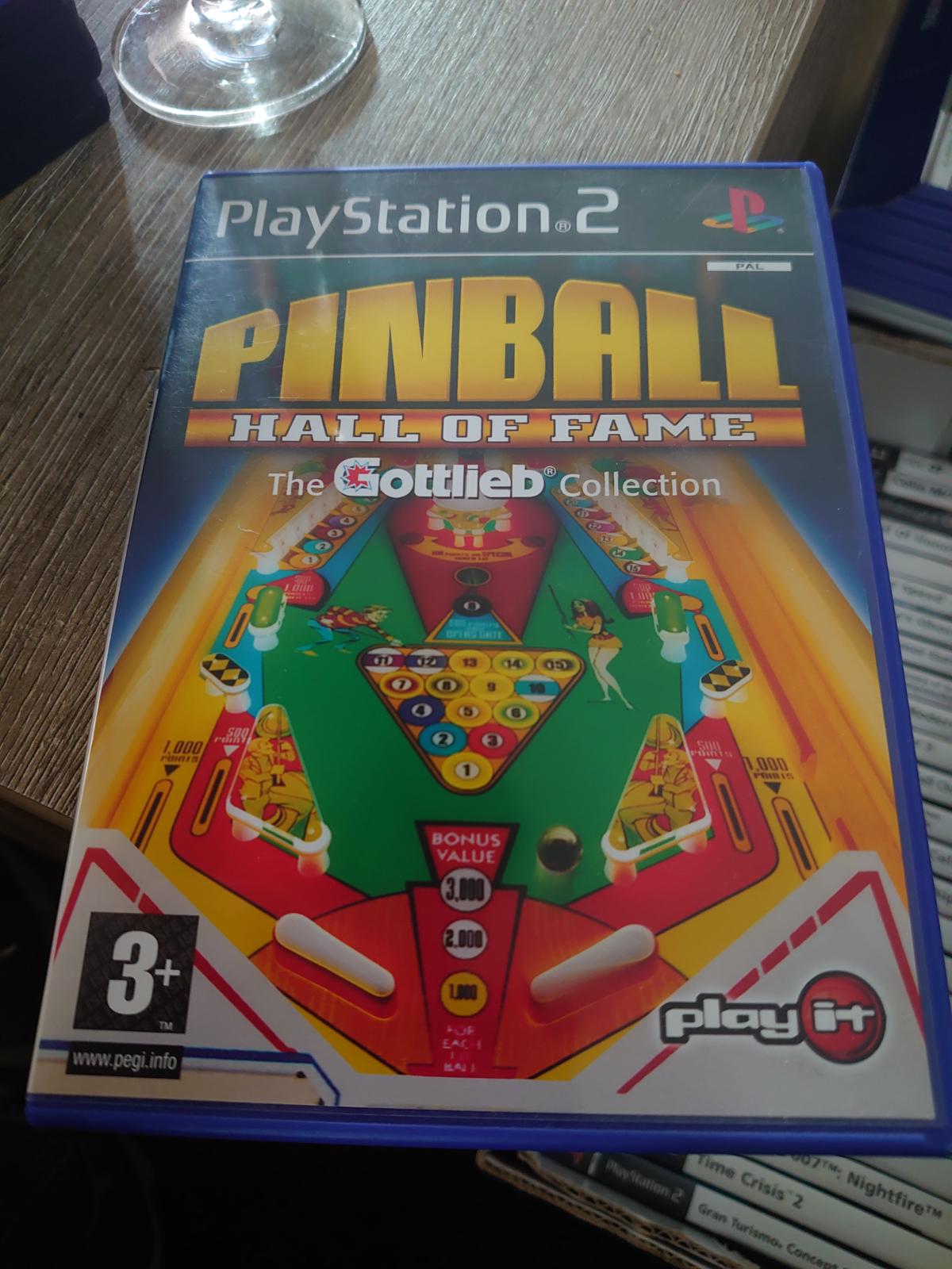 Pinball Hall of Fame | Item, Box, and Manual | PAL Playstation 2