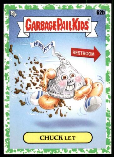 CHUCK Let [Green] #62b Prices | Garbage Pail Kids Food Fight | GPK Cards