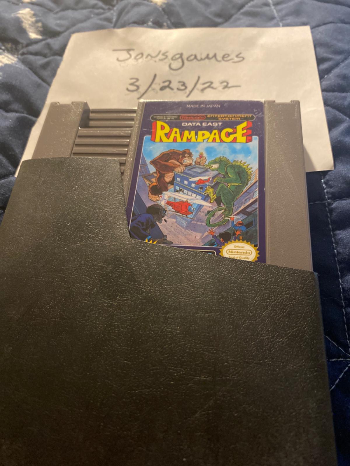 Rampage | Item only | NES