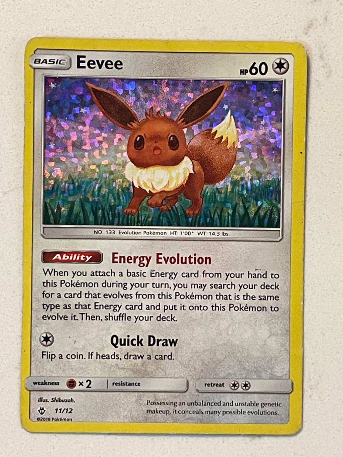 Eevee #11 Prices | Pokemon McDonalds 2018 | Pokemon Cards