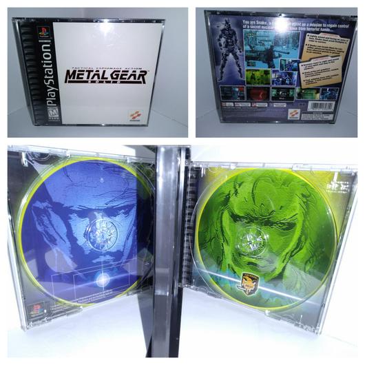 Metal Gear Solid | Item, Box, and Manual | Playstation