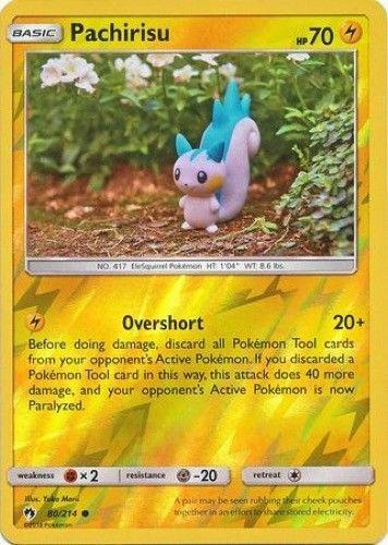 Pachirisu [Reverse Holo] #80 Prices | Pokemon Lost Thunder | Pokemon Cards