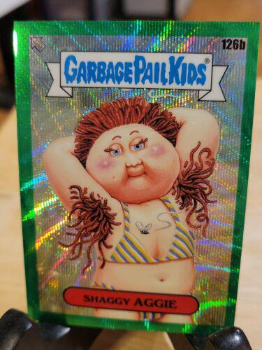 SHAGGY AGGIE [Green Wave] #126b Prices | 2021 Garbage Pail Kids Chrome ...