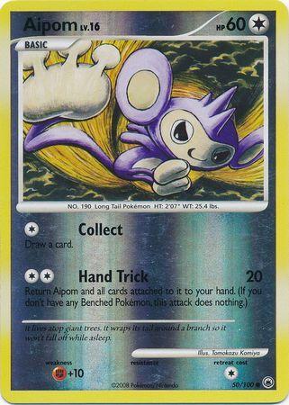 Aipom [Reverse Holo] #50 Prices | Pokemon Majestic Dawn | Pokemon Cards