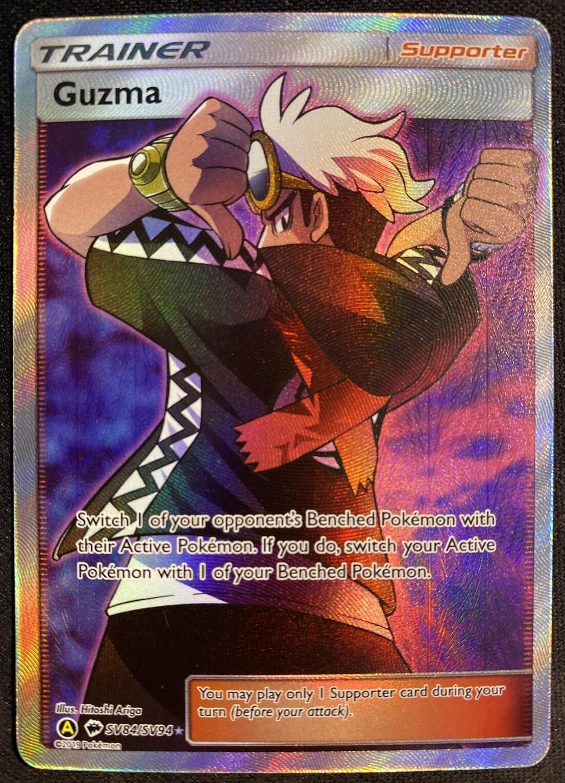 Guzma #SV84 Prices | Pokemon Hidden Fates | Pokemon Cards