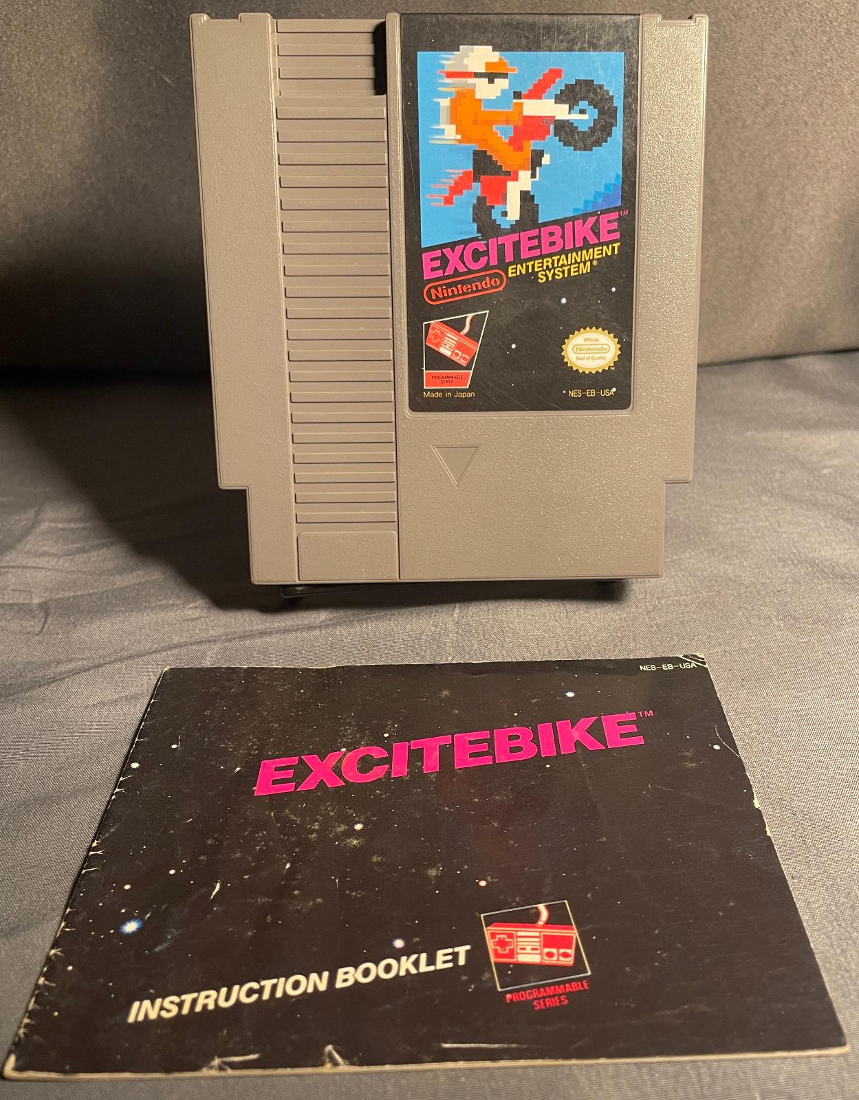 Excitebike | Item and Manual only | NES