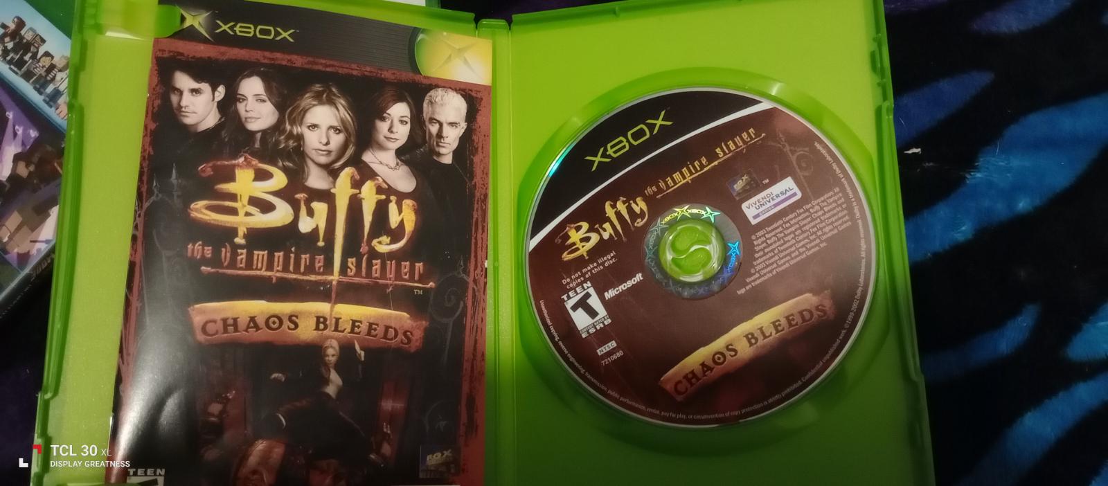 Buffy the Vampire Slayer Chaos Bleeds | Item, Box, and Manual | Xbox
