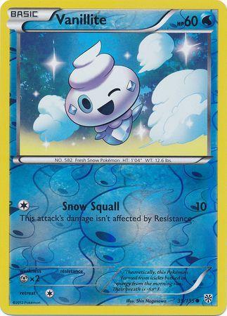 Vanillite [Reverse Holo] #35 Prices | Pokemon Plasma Storm | Pokemon Cards