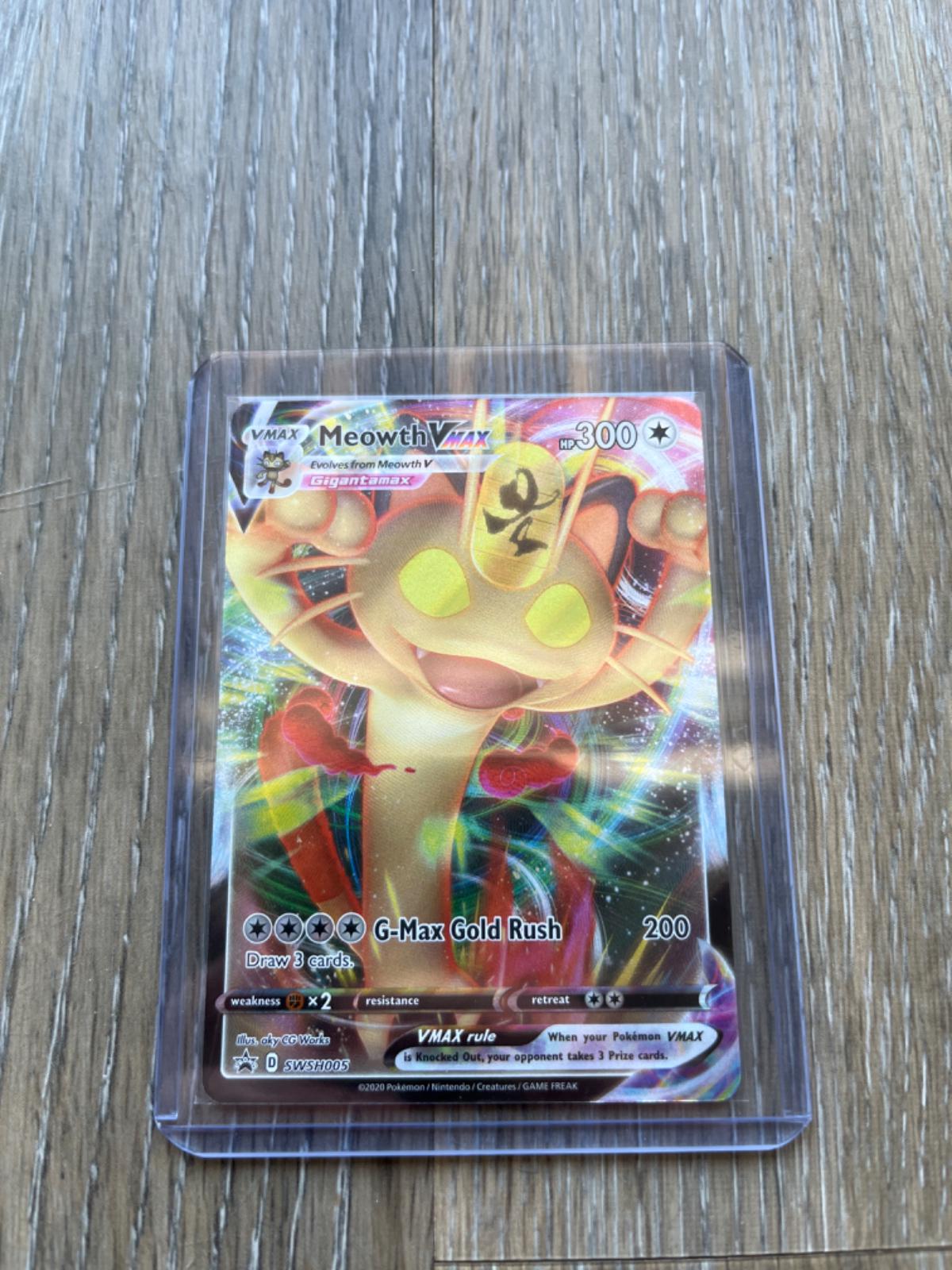 Meowth VMAX | Ungraded | Pokemon Promo