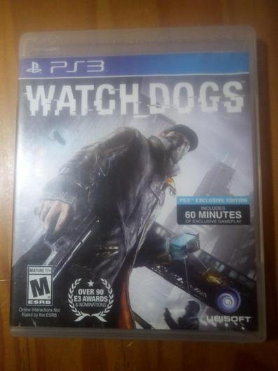 Watch Dogs | Item, Box, and Manual | Playstation 3