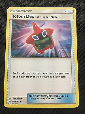 Rotom Dex: Poke Finder Mode | Ungraded | Pokemon Burning Shadows