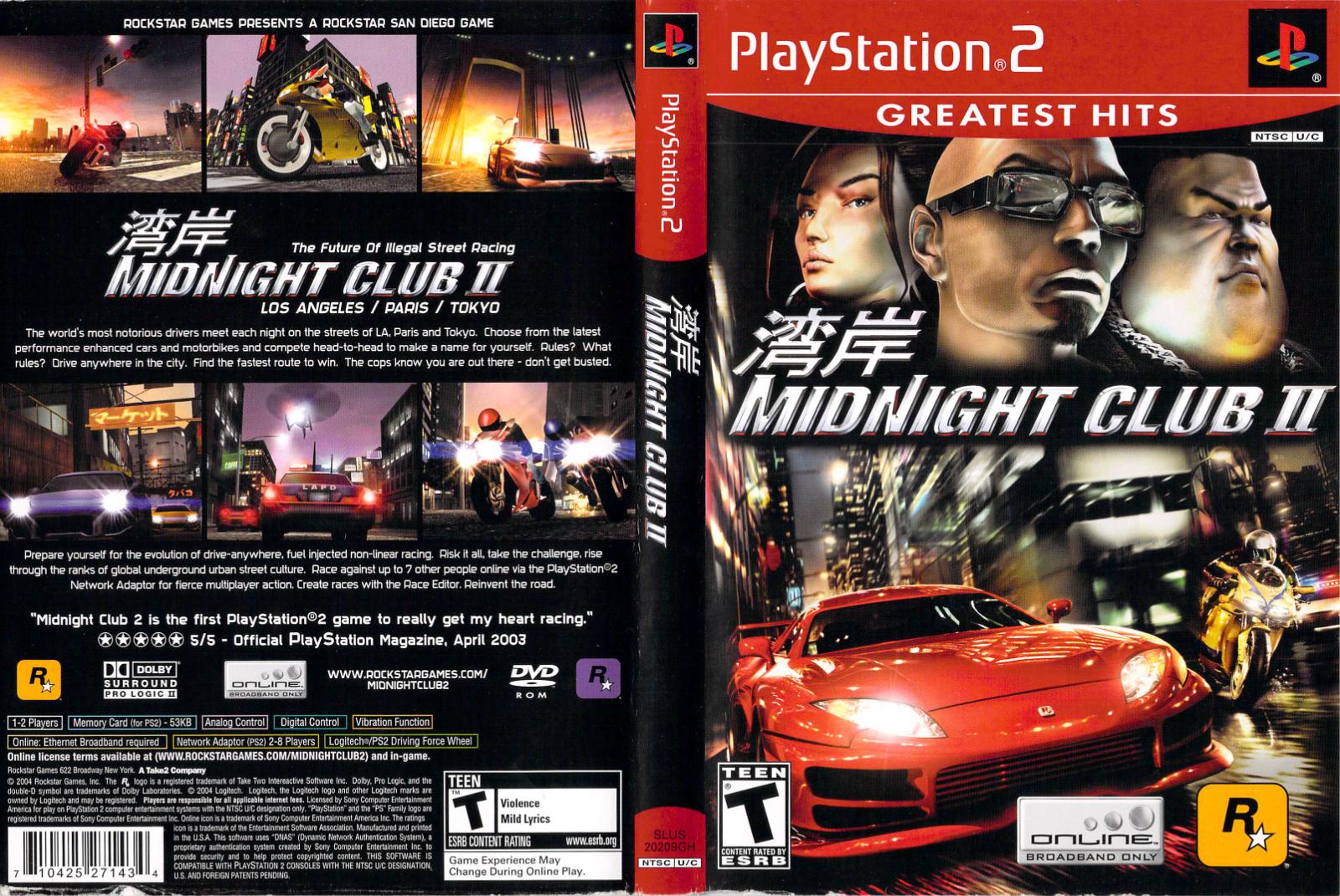 Midnight Club 2 Prices Playstation 2 | Compare Loose, CIB & New Prices