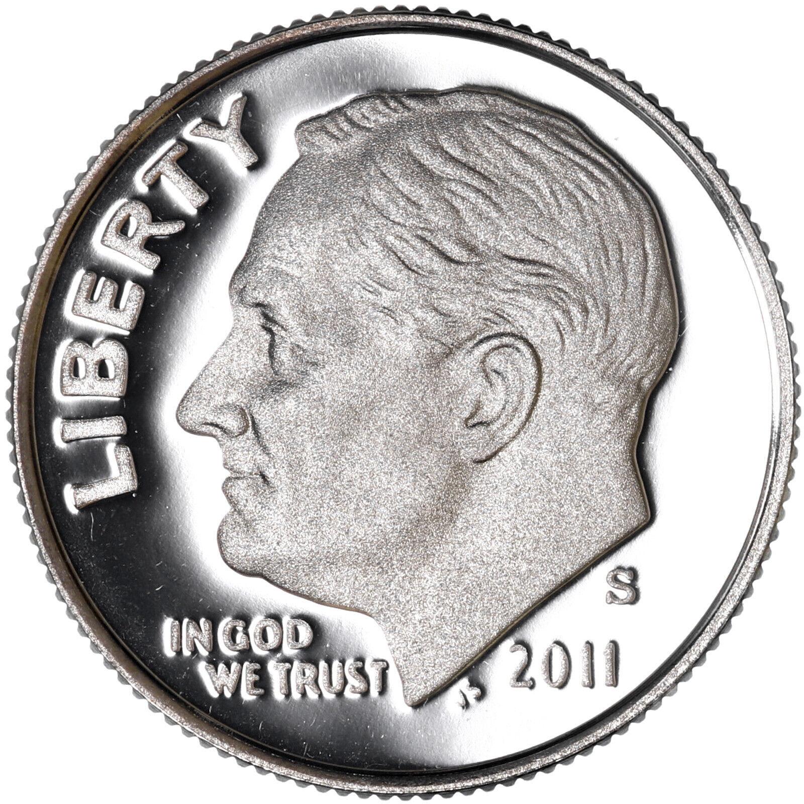 2011 S [CLAD PROOF] Roosevelt Dime Prices | Ungraded, NGC, PCGS Values