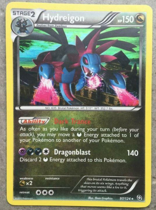 Hydreigon #97 Prices | Pokemon Dragons Exalted | Pokemon Cards