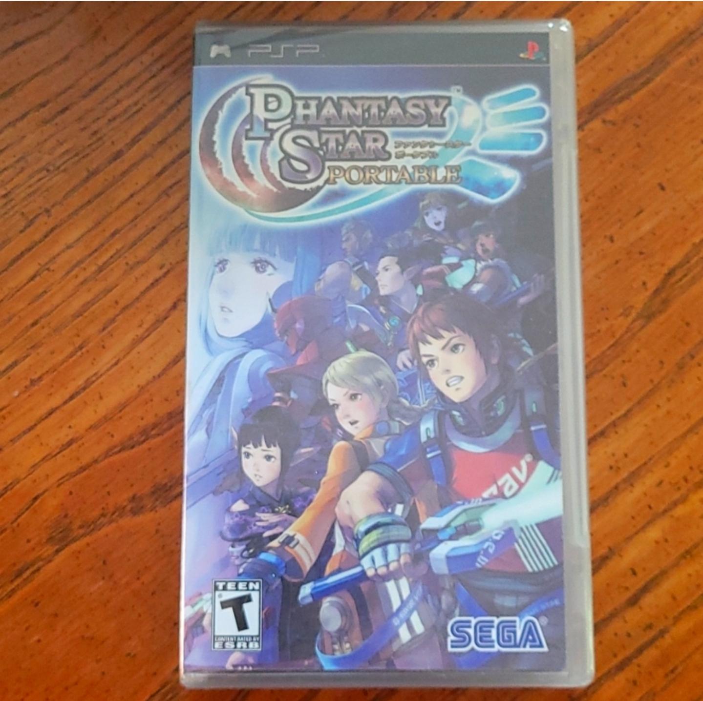 Phantasy Star Portable | New Item, Box, and Manual | PSP