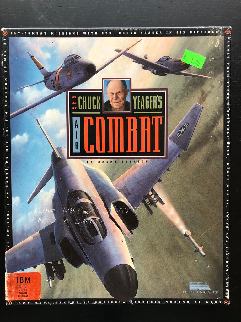 Chuck Yeager's Air Combat Prices PC Games | Compare Loose, CIB & New Prices