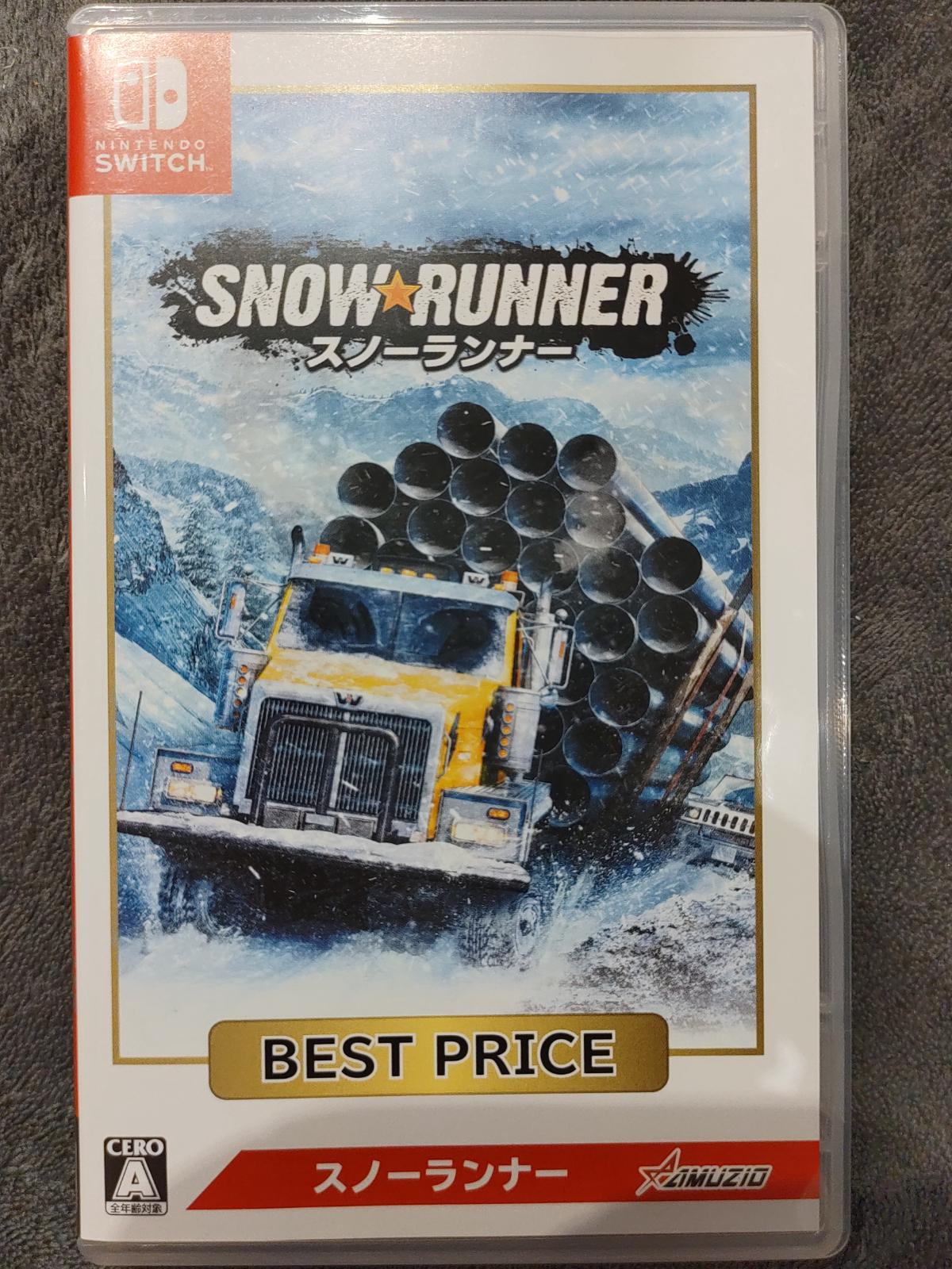 Snowrunner [Best Price] Prices JP Nintendo Switch | Compare Loose, CIB ...