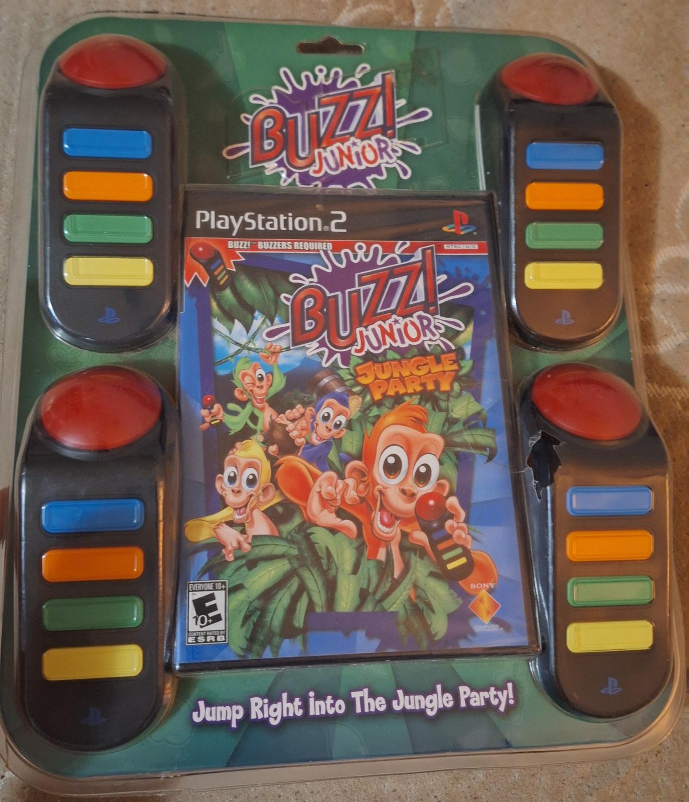 Buzz Junior: Jungle Party Bundle Prices Playstation 2 | Compare Loose ...