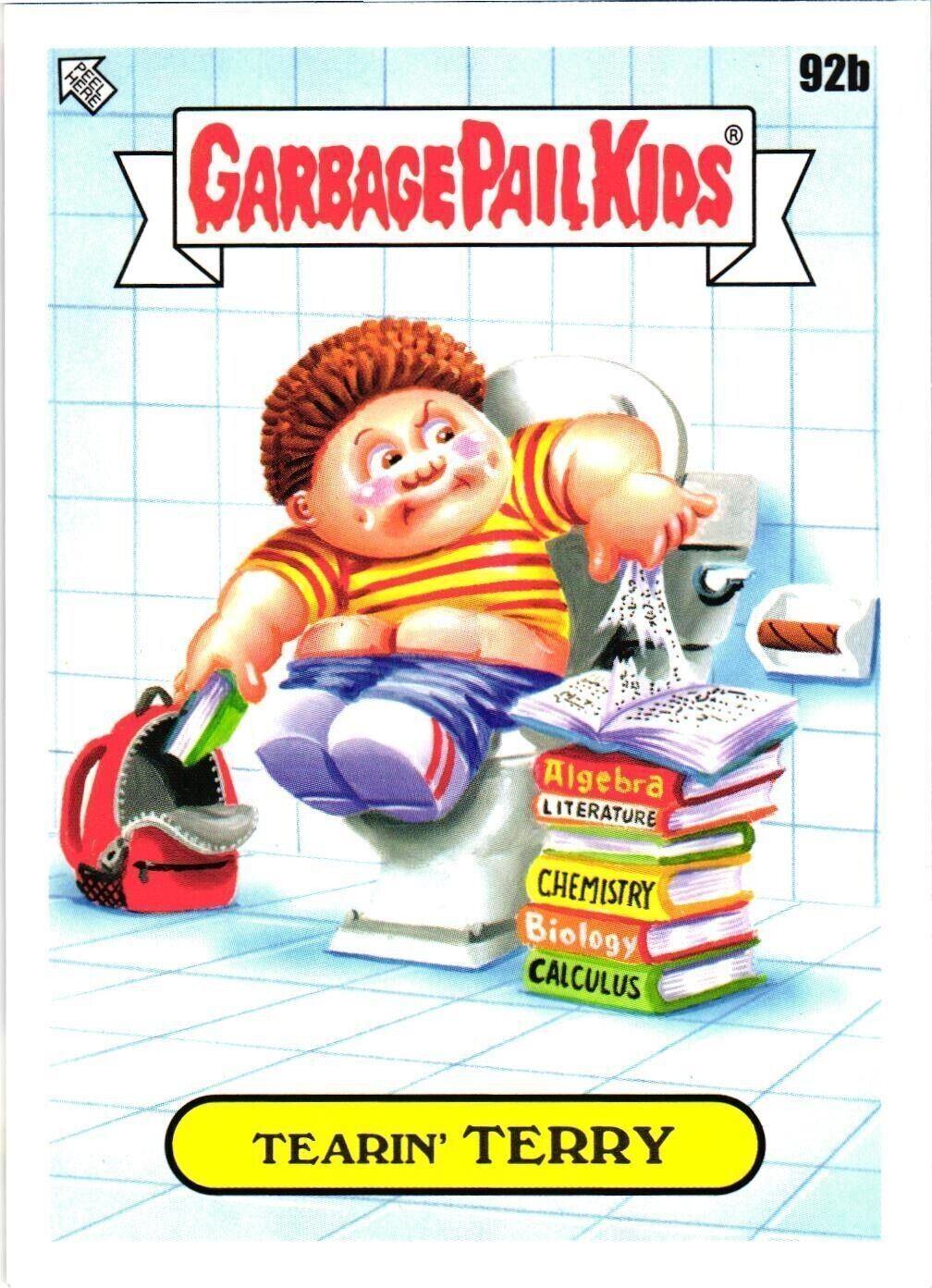 Tearin' Terry #92b Prices | Garbage Pail Kids Book Worms | GPK Cards