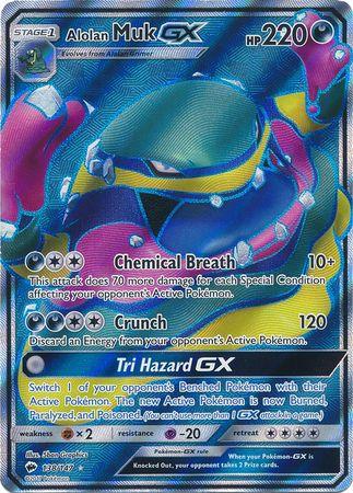 Alolan Muk GX #138 Prices | Pokemon Burning Shadows | Pokemon Cards