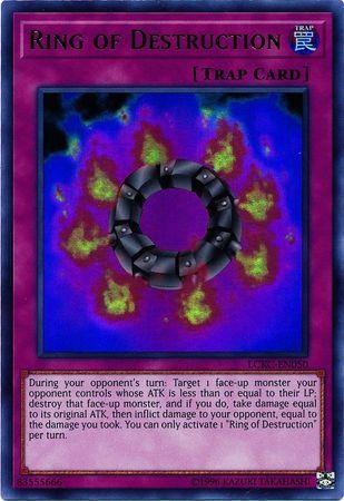 Ring of Destruction | Ungraded | YuGiOh Legendary Collection Kaiba Mega ...
