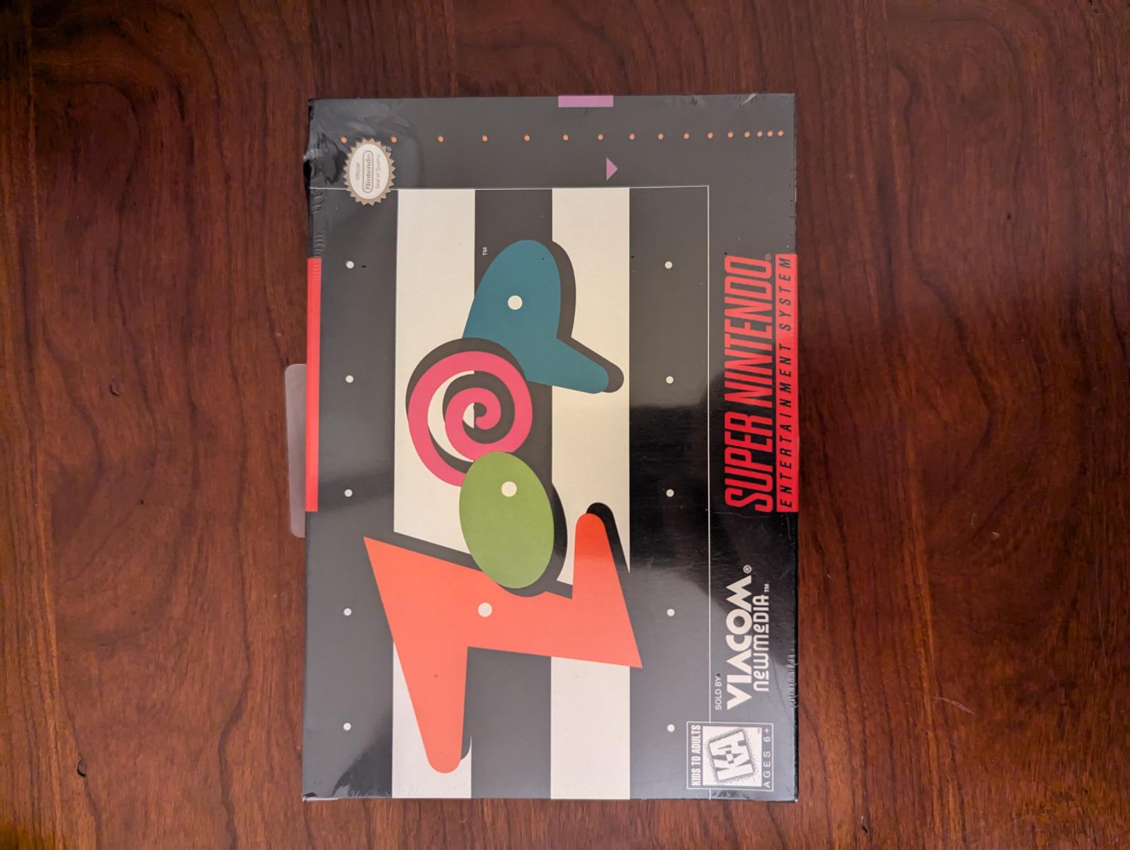 Zoop | New Item, Box, and Manual | Super Nintendo