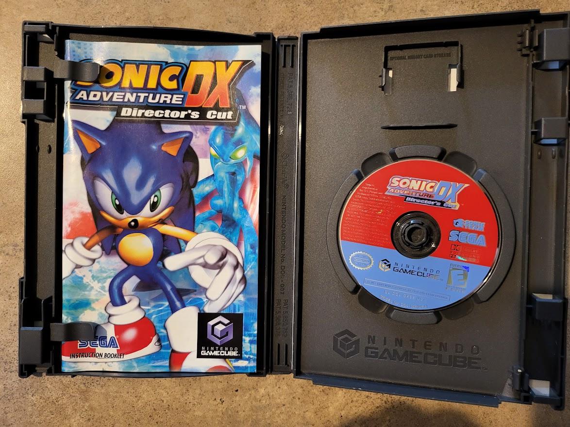 Sonic Adventure DX | Item, Box, and Manual | Gamecube