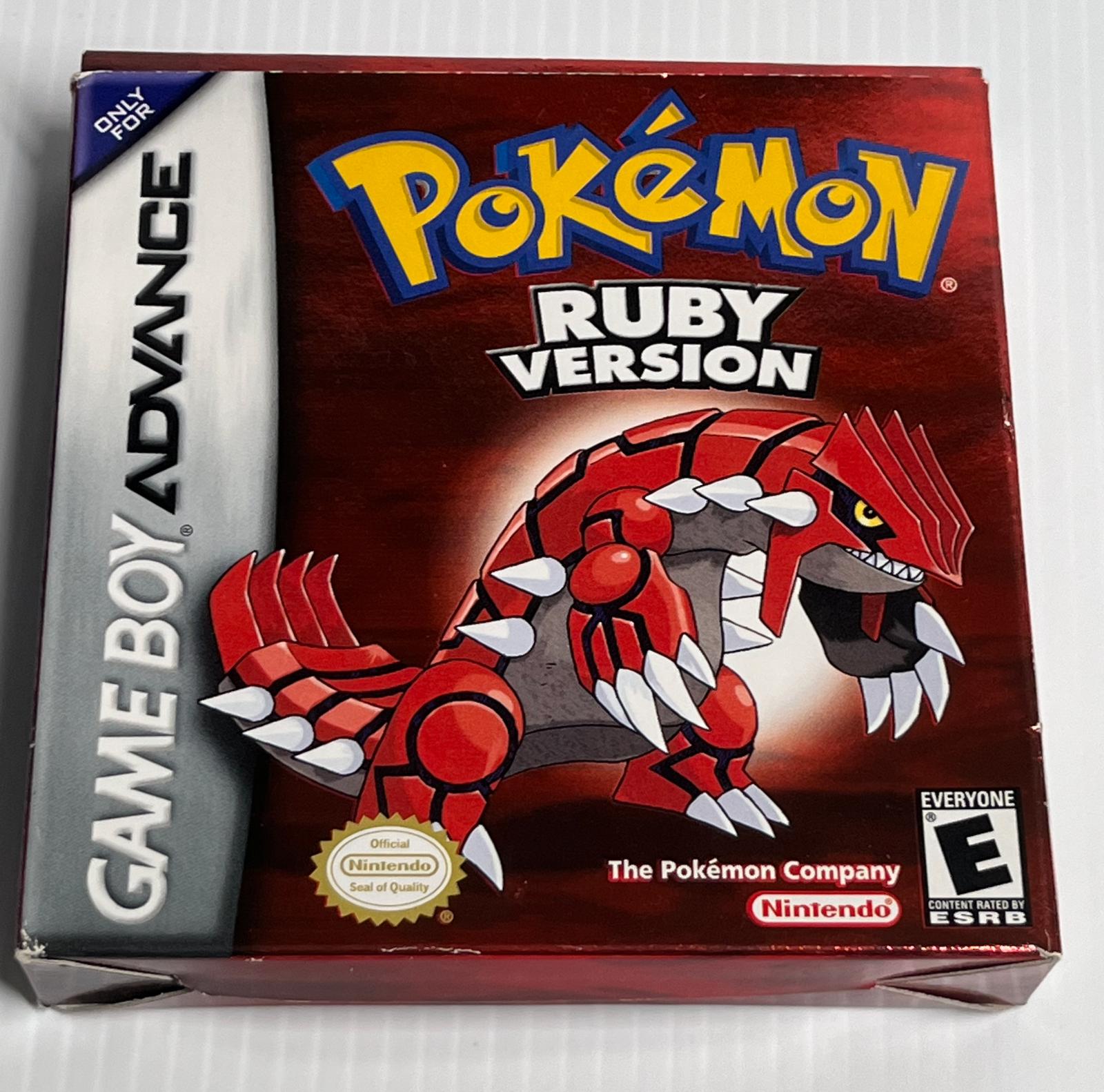 Pokemon Ruby | Item and Box only | GameBoy Advance