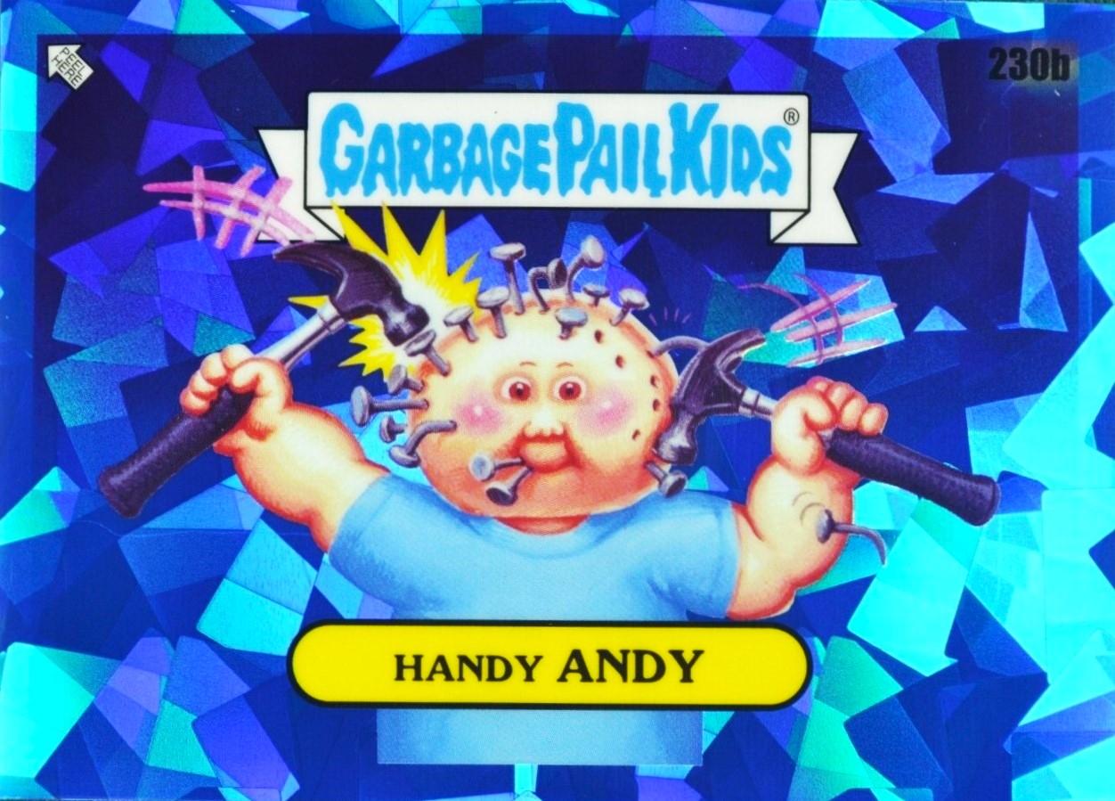 Handy ANDY #230b Prices | Garbage Pail Kids 2023 Sapphire | Garbage ...