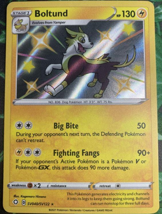Boltund #SV040 Prices | Pokemon Shining Fates | Pokemon Cards