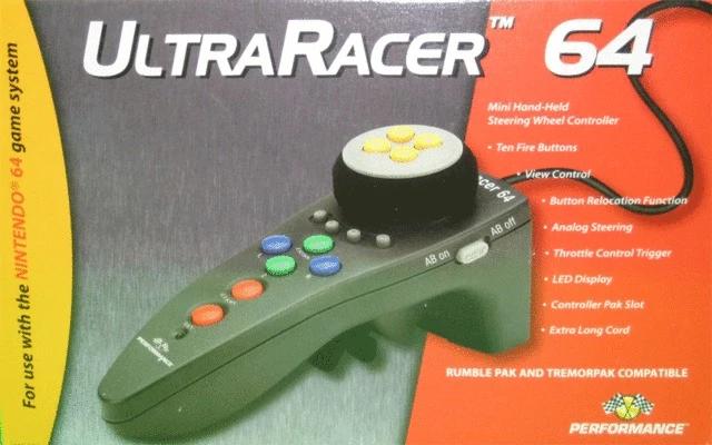 Ultra Racer 64 Controller Prices Nintendo 64 | Compare Loose, CIB & New ...