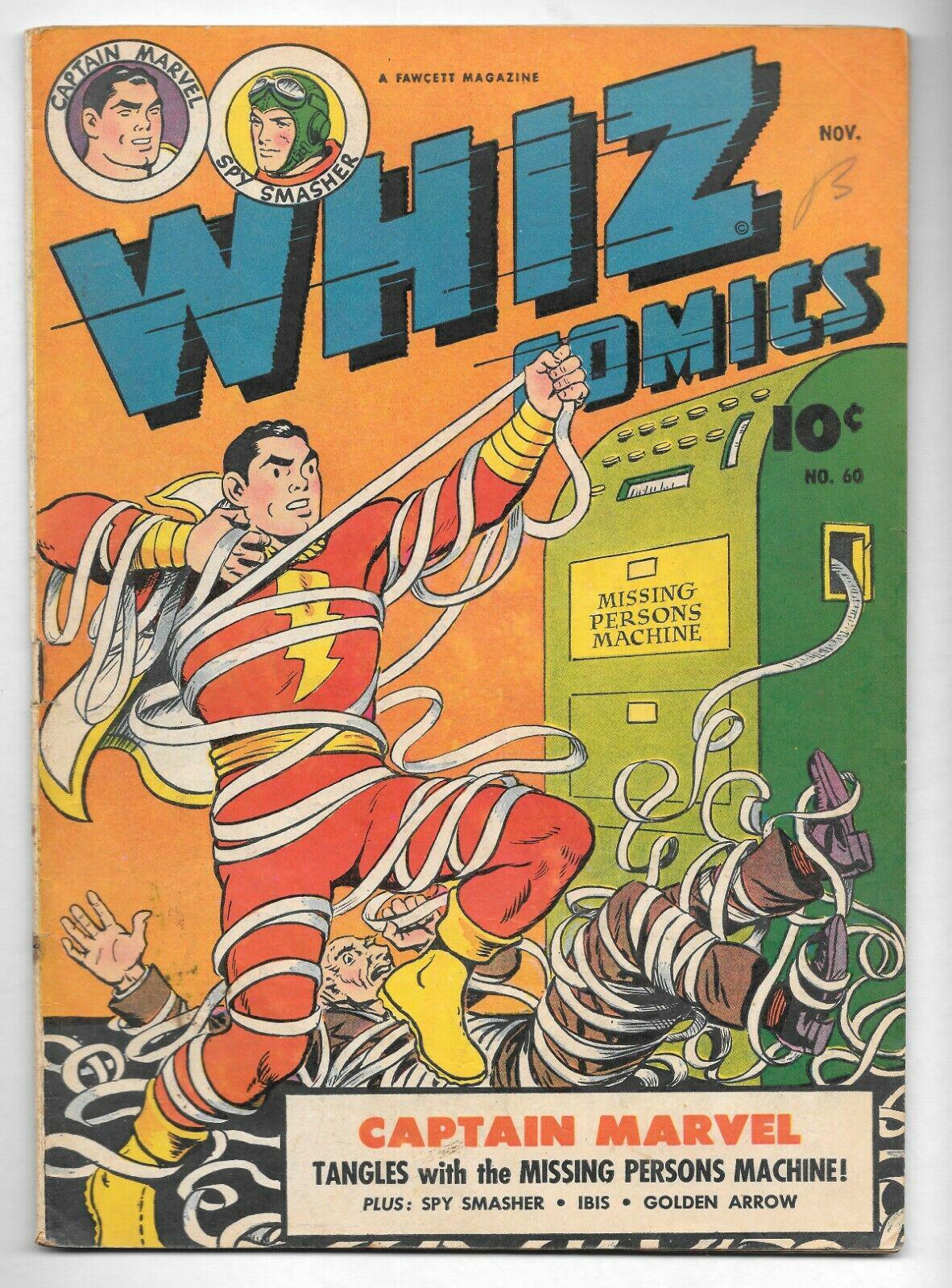 Whiz Comics #60 (1944) Prices | Whiz Comics Series