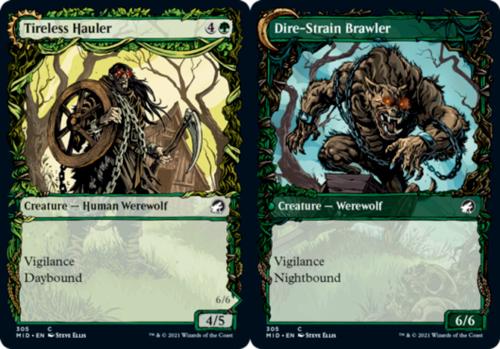 Tireless Hauler & Dire-Strain Brawler [Showcase] Prices | Magic ...