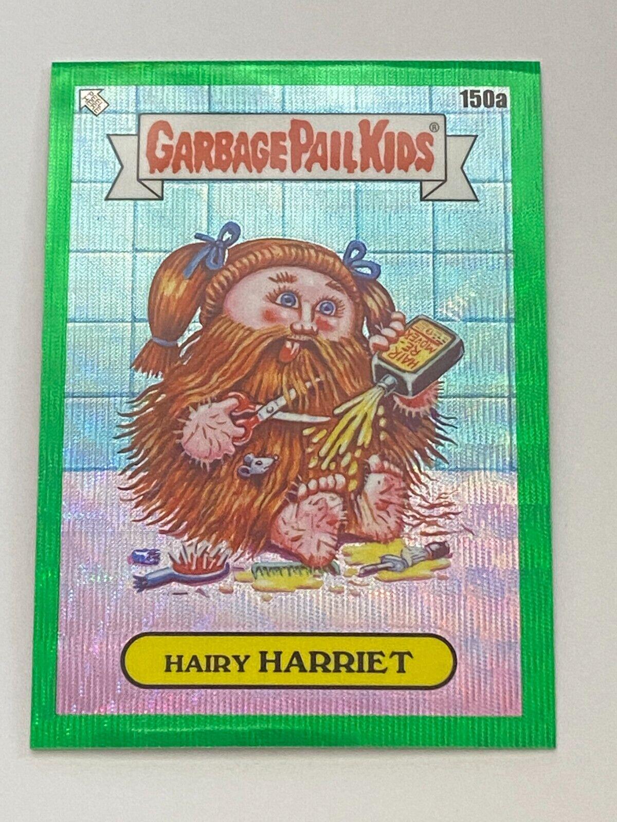 HAIRY HARRIET [Green Wave] #150a Prices | 2021 Garbage Pail Kids Chrome ...