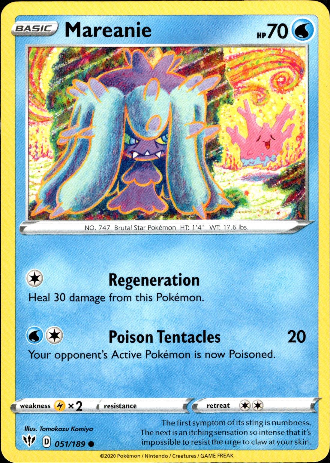 Mareanie #51 Prices | Pokemon Darkness Ablaze | Pokemon Cards