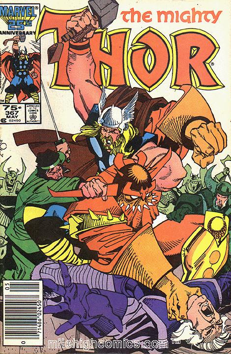 The Mighty Thor [Newsstand] #367 (1986) Prices | Mighty Thor Series