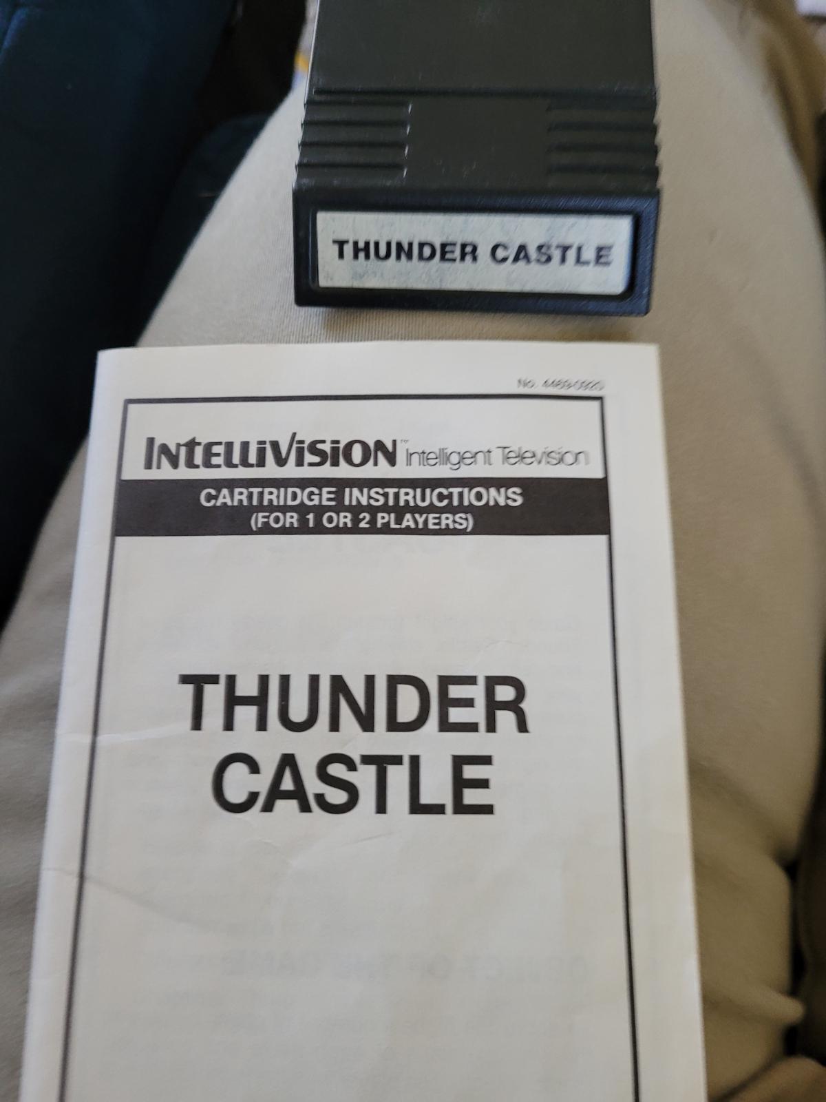 Thunder Castle | Item, Box, and Manual | Intellivision