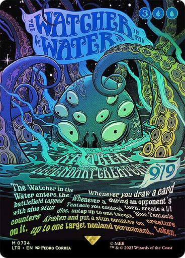 The Watcher in the Water [Borderless Poster Foil] #734 Prices | Magic ...