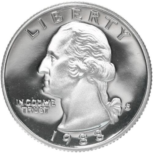 1988 S [PROOF] Washington Quarter Prices | Ungraded, NGC, PCGS Values