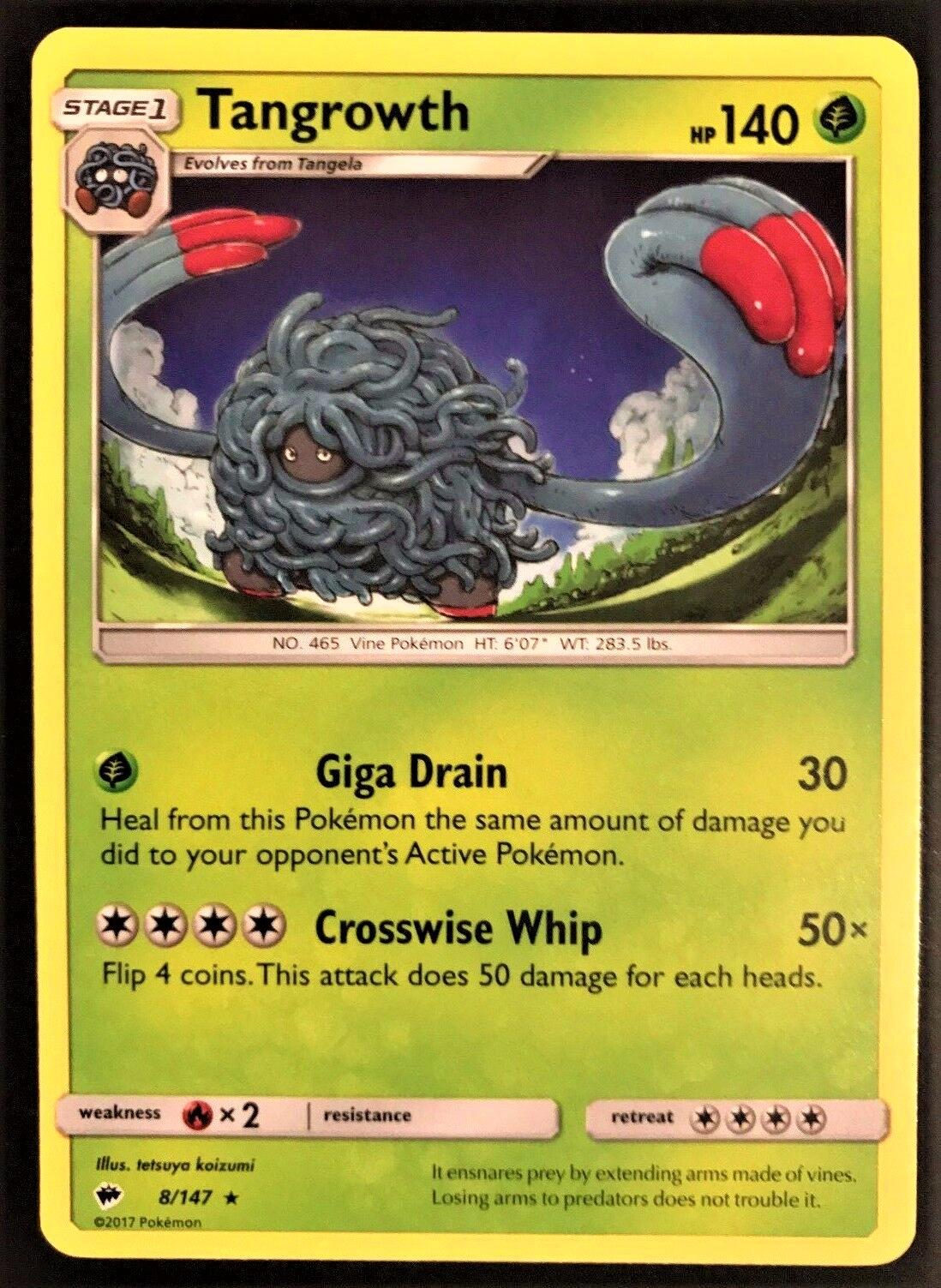 Tangrowth #8 Prices | Pokemon Burning Shadows | Pokemon Cards