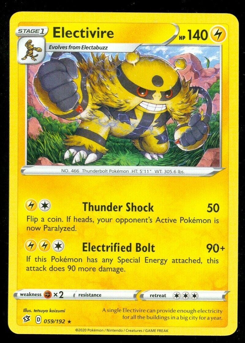 Electivire #59 Prices | Pokemon Rebel Clash | Pokemon Cards