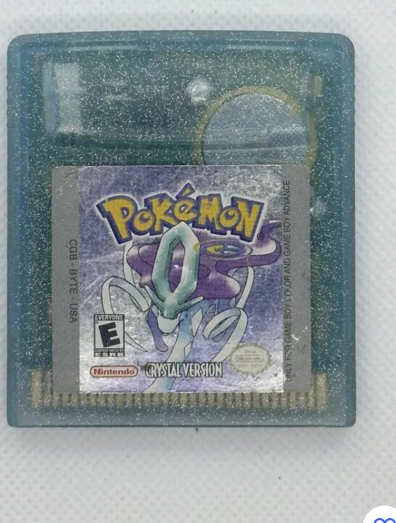 Pokemon Crystal | Item and Manual only | GameBoy Color