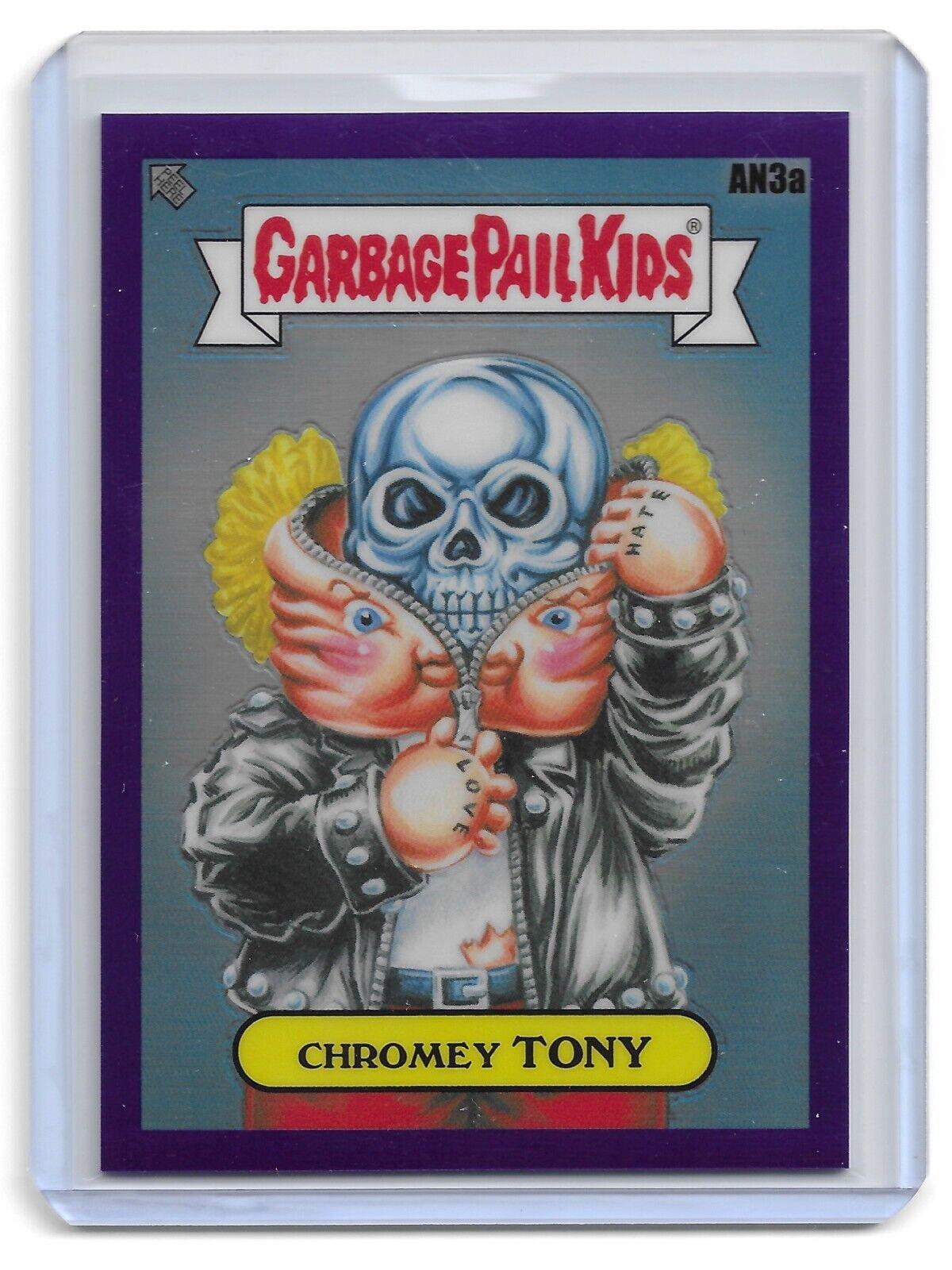 CHROMEY TONY [Purple] #AN3a Prices | 2021 Garbage Pail Kids Chrome ...