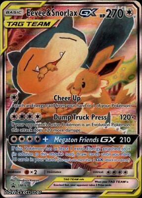 Eevee & Snorlax GX #SM169 Prices | Pokemon Promo | Pokemon Cards