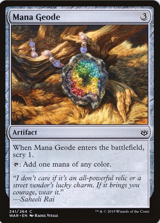 Mana Geode #241 Prices | Magic War of the Spark | Magic Cards