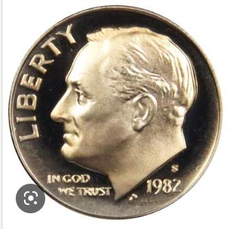 1982 S [PROOF] Roosevelt Dime Prices | Ungraded, NGC, PCGS Values