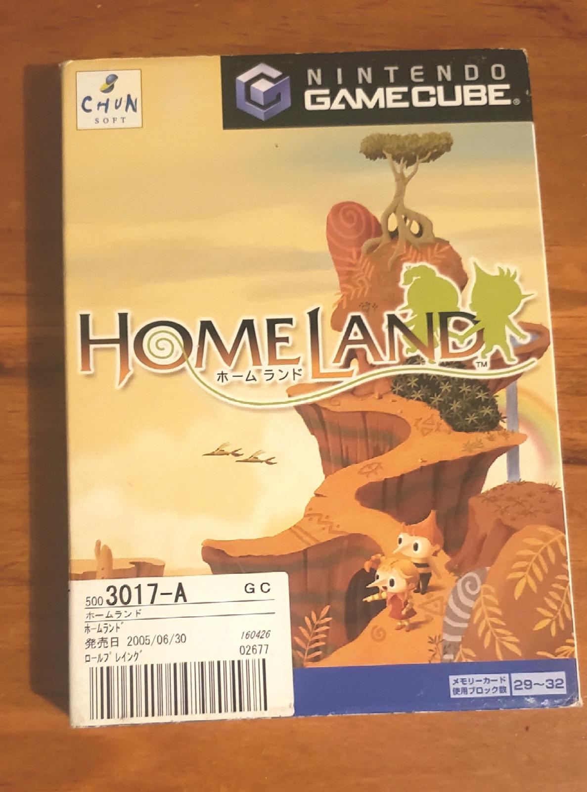 Homeland | Item, Box, and Manual | JP Gamecube