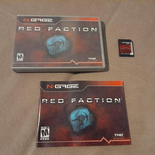 Red Faction | Item, Box, and Manual | N-Gage