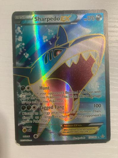 Sharpedo EX | Ungraded | Pokemon Primal Clash