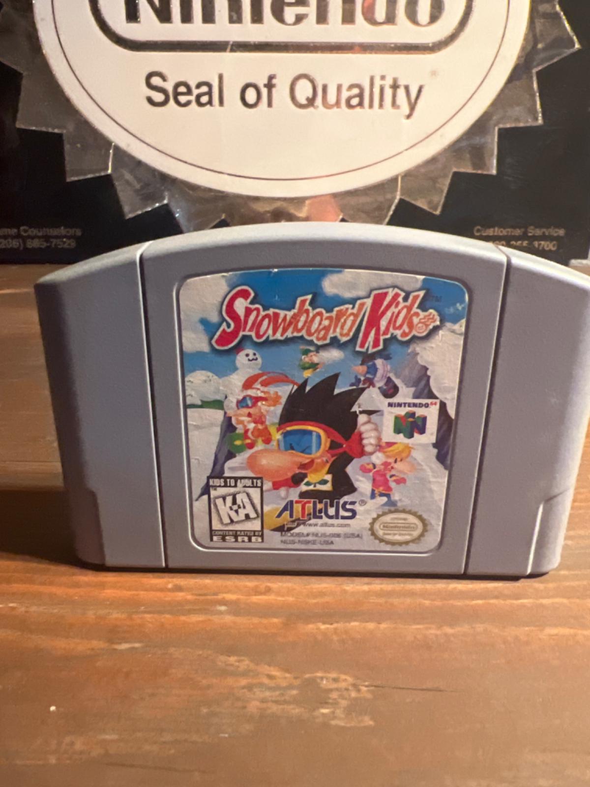 Snowboard Kids | Item only | Nintendo 64